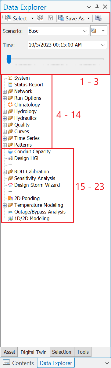 Digital Twin (Data Explorer)