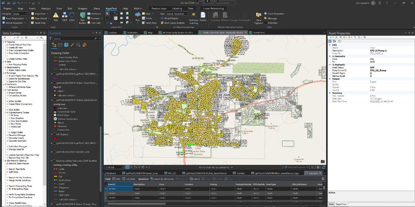 Green Valley Water Enhances Decision Making Around New Development with AquaTwin Sewer - Aquanuity